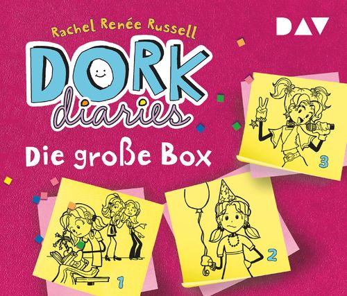 DORK Diaries – Die große Box (Teil 1-3) von Rachel Renée Russell ...
