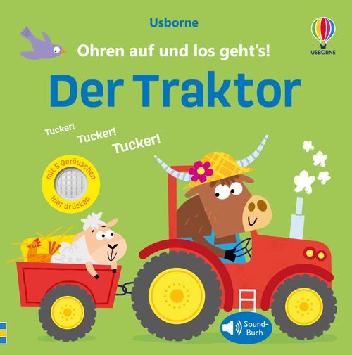 Ohren auf und los geht’s! Der Traktor - Pappbilderbuch | dtv Verlag